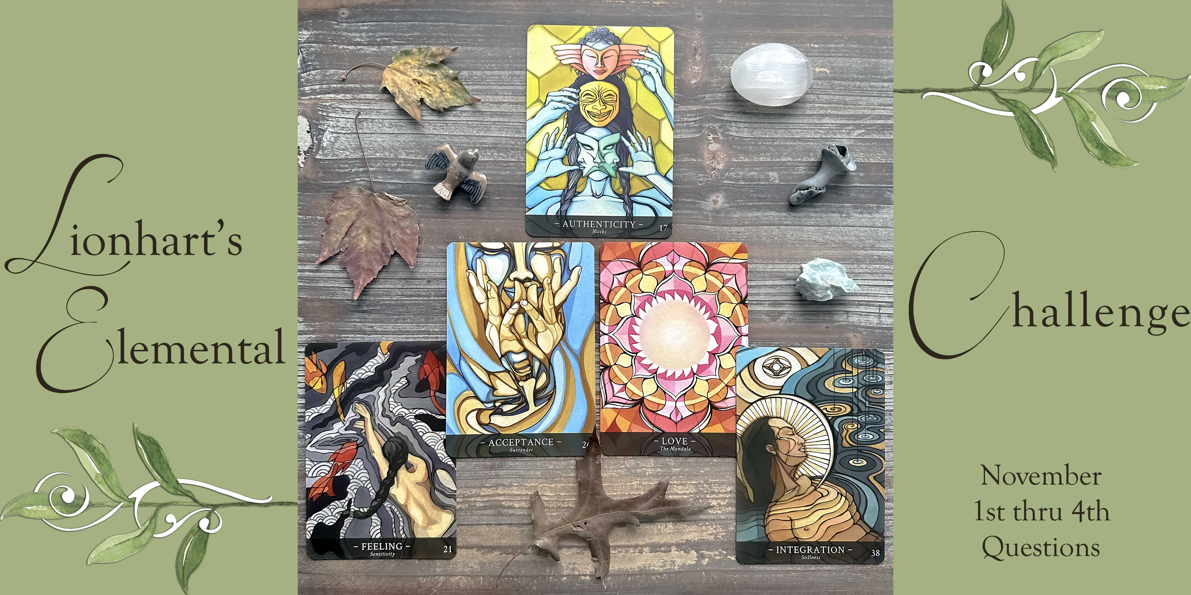 Lionhart’s Elemental Check-In Oracle Reading | Twisting the Leaf